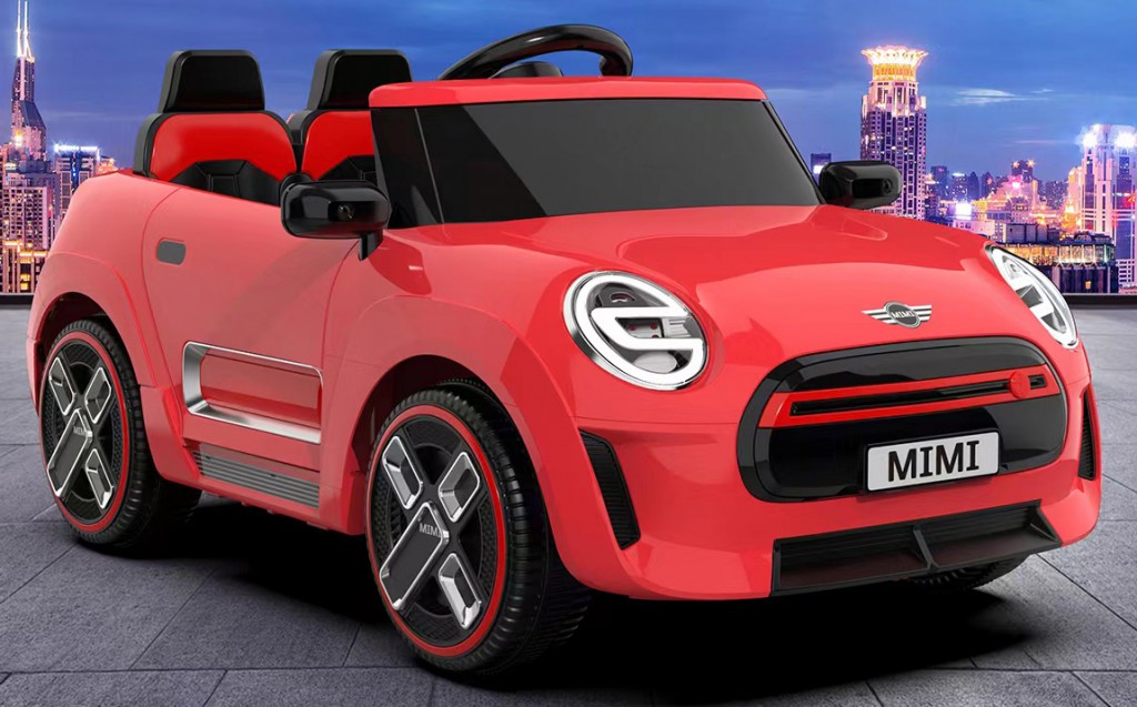Auto Mini Moris Crveni 028936 | Dečiji automobili na akumulator