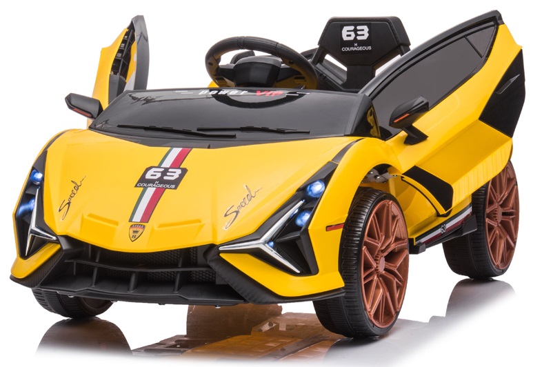 Auto Lambo 12V 062151 Žuti | Dečiji automobili na akumulator