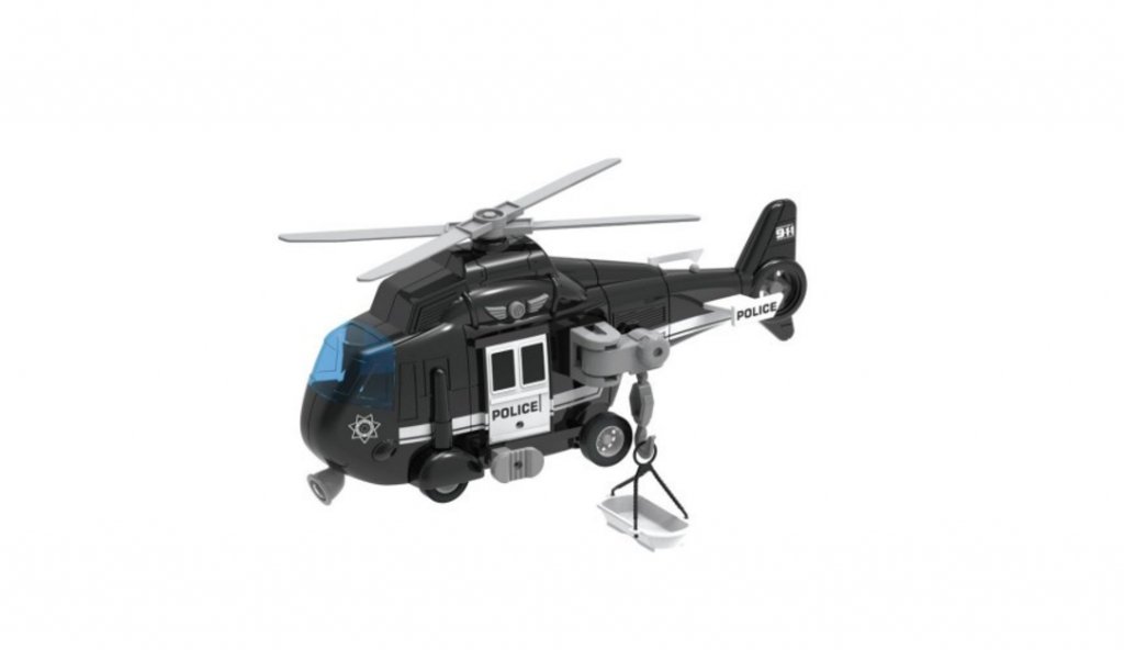 Policijski helikopter 1:16 sa zvukom i svetlom | Vozovi, avioni, brodovi