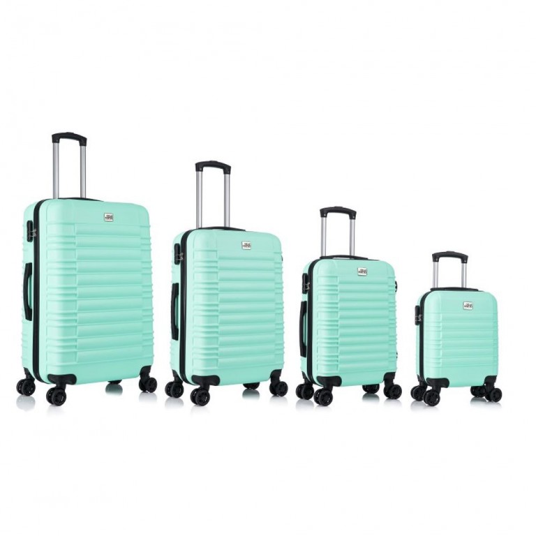 Set 4 ABS kofera Sanremo svetlo zelena | Koferi | Sazio