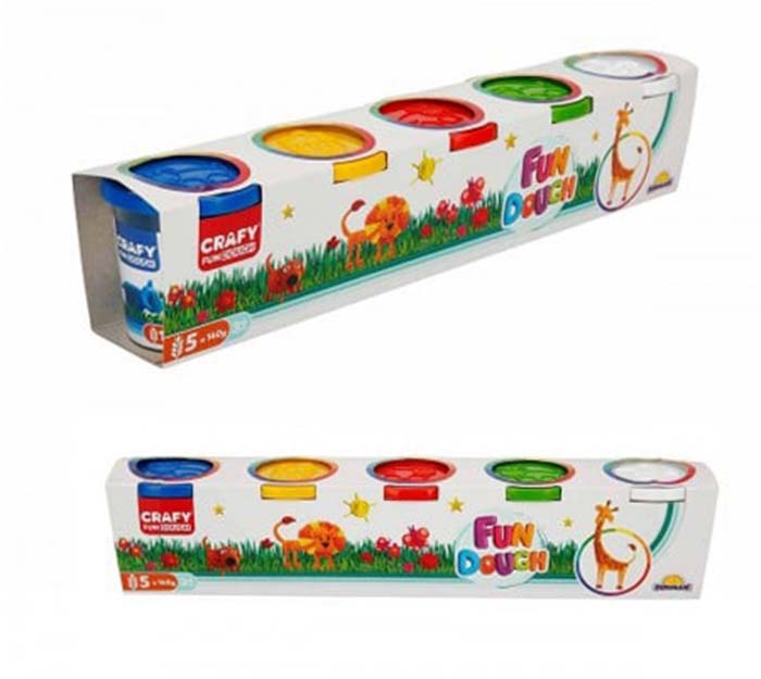 Plastelin set 4+1 700g 27851 | Kinetički pesak, plastelin