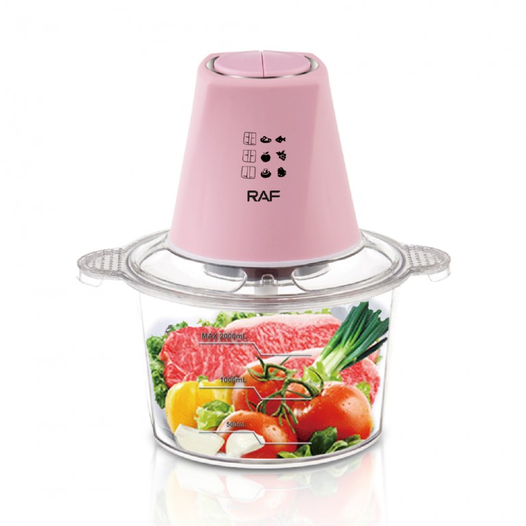 Secko za hranu pink 600W 2L RAF R.7011PK | Seckalice za voće i povrće