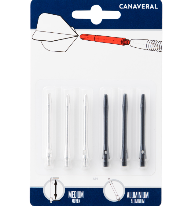 Aluminijumski nastavak za pikado strelice Medium 2 pakovanja po 3 ...