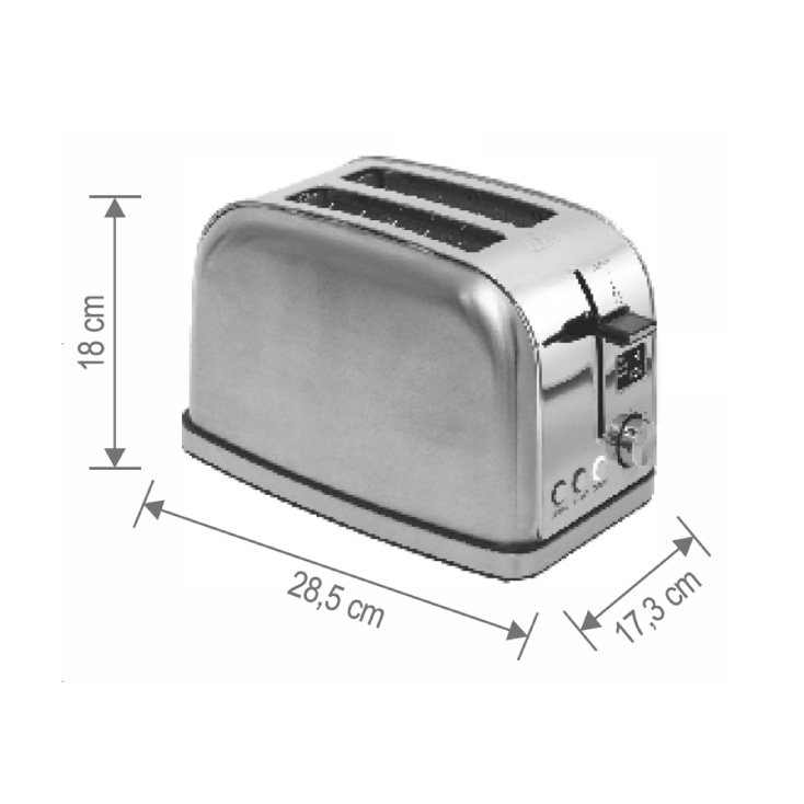 Toster sa LCD displejem 950W | Roštilji i tosteri