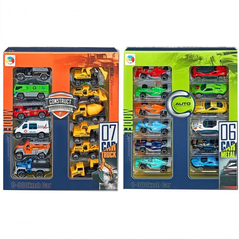 Car metal igračka set metalnih vozila | Igračke automobili, kamioni