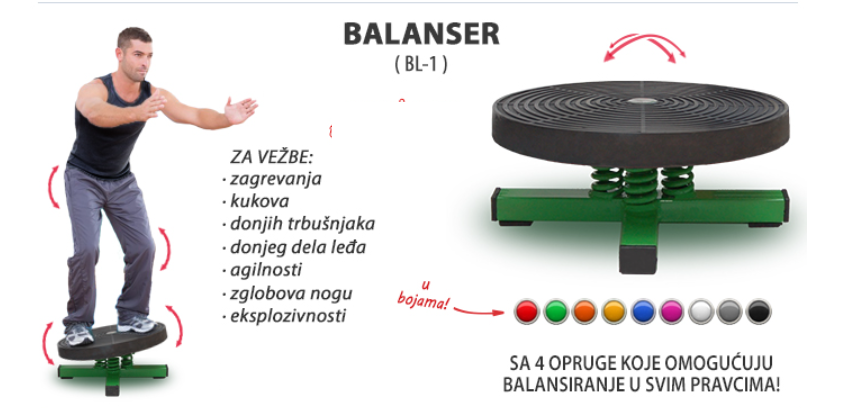 Balanser balans board | Ostali fitnes rekviziti