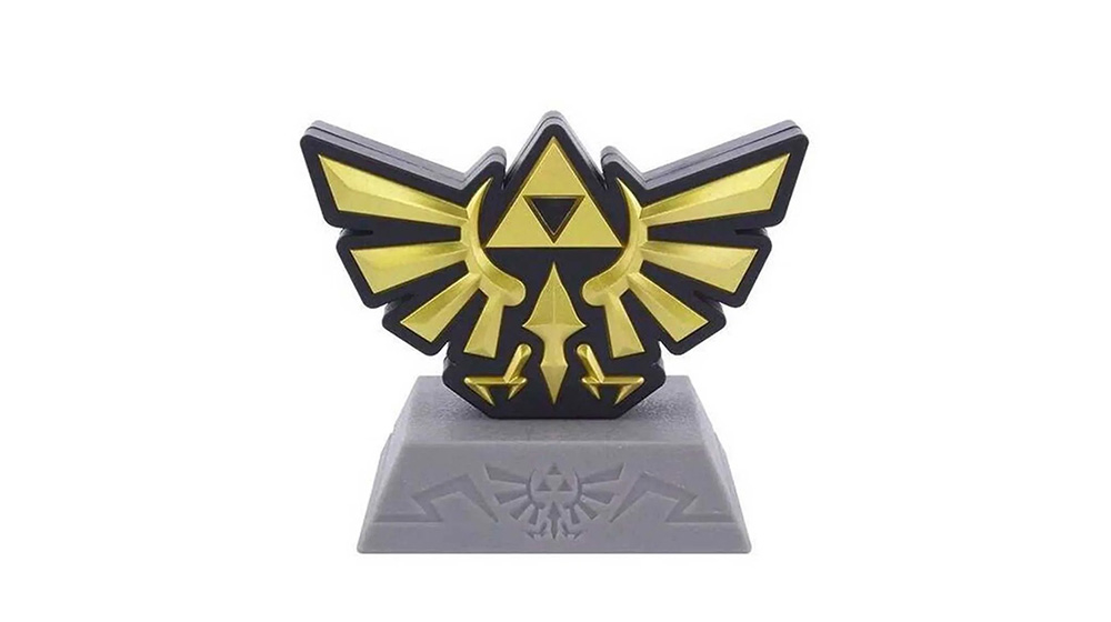 Lampa Zelda Hyrule Crest Icons Light | Stone lampe