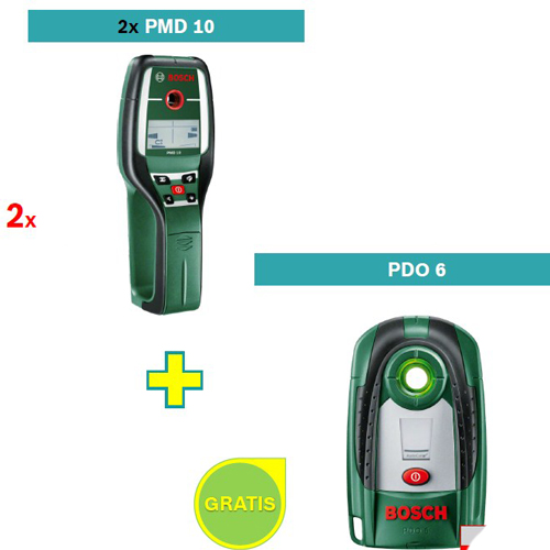 Detektor metala Bosch PMD 10 2 kom + Bosch PDO 6 detektor metala ...