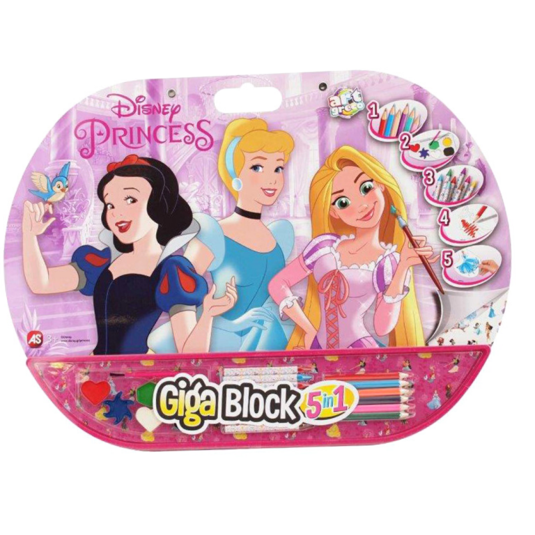 GIGA BLOCK 5 u 1 - Princeze | Kreativni i edukativni setovi