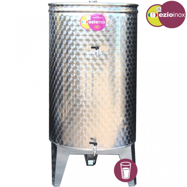 Inox bure za rakiju 320l | Bačve - burad za vino, rakiju | EzioInox