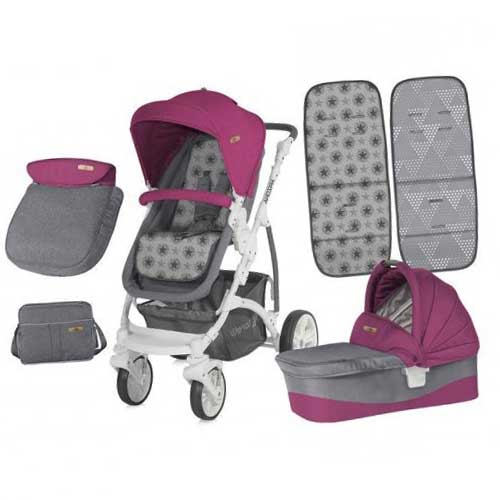 Dečija Kolica Set Arizona Rose & Grey Citie - Decija Kolica - Kolica Za ...