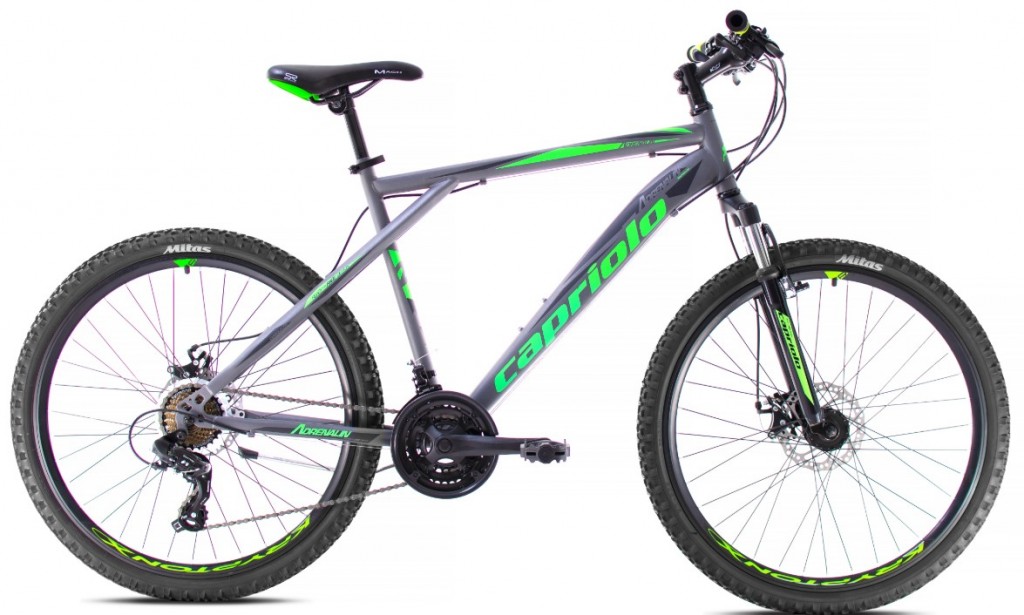Mountain Bike Cobra Adrenalin 26 sivo-zeleno 18 disk | Mountin Bike ...