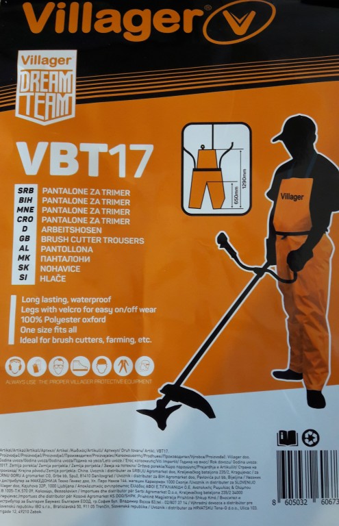 Pantalone za trimer VBT 17 Villager | Trimeri za travu | Villager