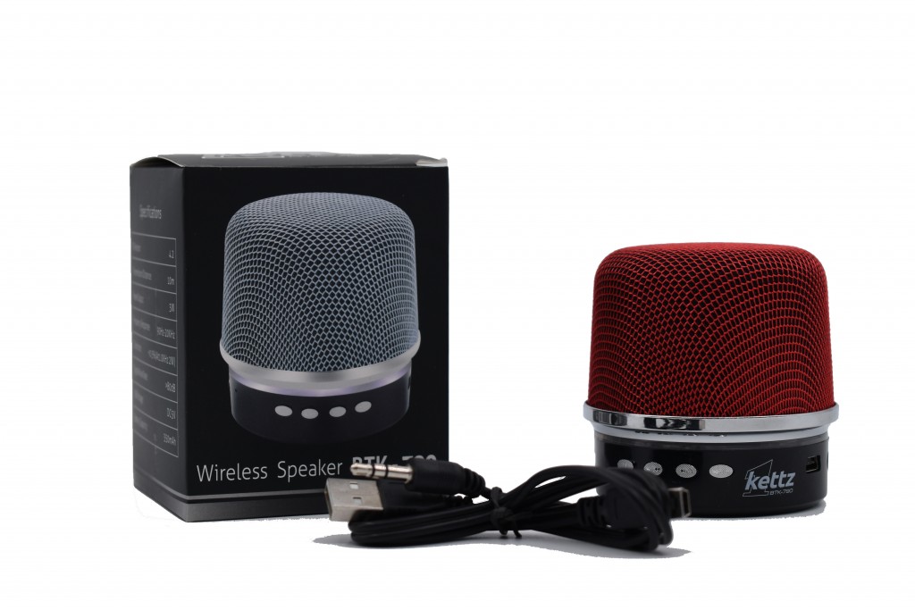Bluetooth zvučnik Kettz BTK-790 V4.2 crveni | Zvučnici | Velteh pro