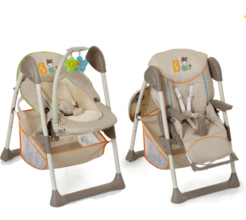 Stolica za hranjenje Sit n Relax bear Hauck | Olimp Sport