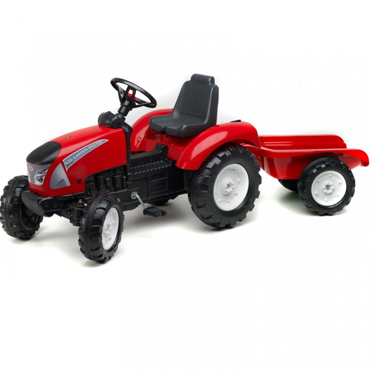 Traktor na pedale Falk Garden Master - crveni | Dečiji automobili na ...