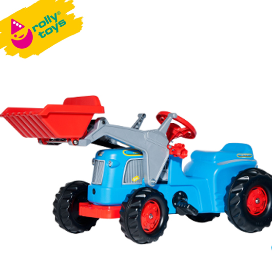Traktor na pedale sa prikolicom i utovarivačem Rolly Kiddy Classic ...