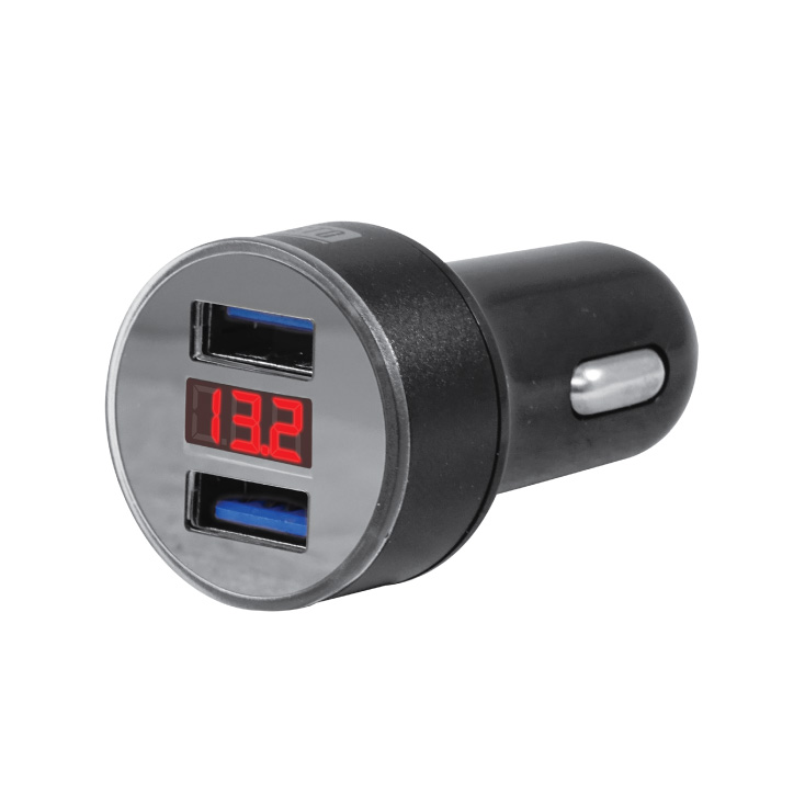 USB punjač iz upaljača automobila 3.1A Prosto | Auto punjači