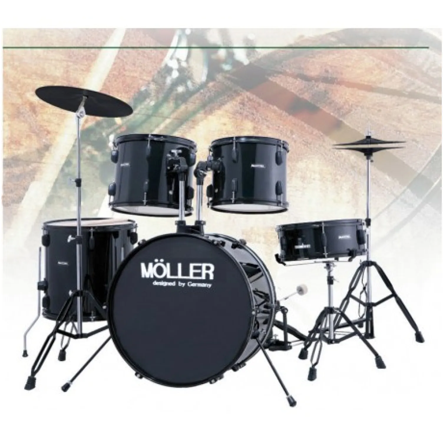 Akustični bubnjevi 5 delni set Moller Germany | Olimp Sport