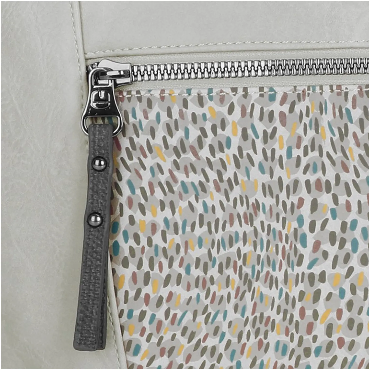 Torba na rame ženska 33x24x9 cm Nala Gabol siva | Olimp Sport