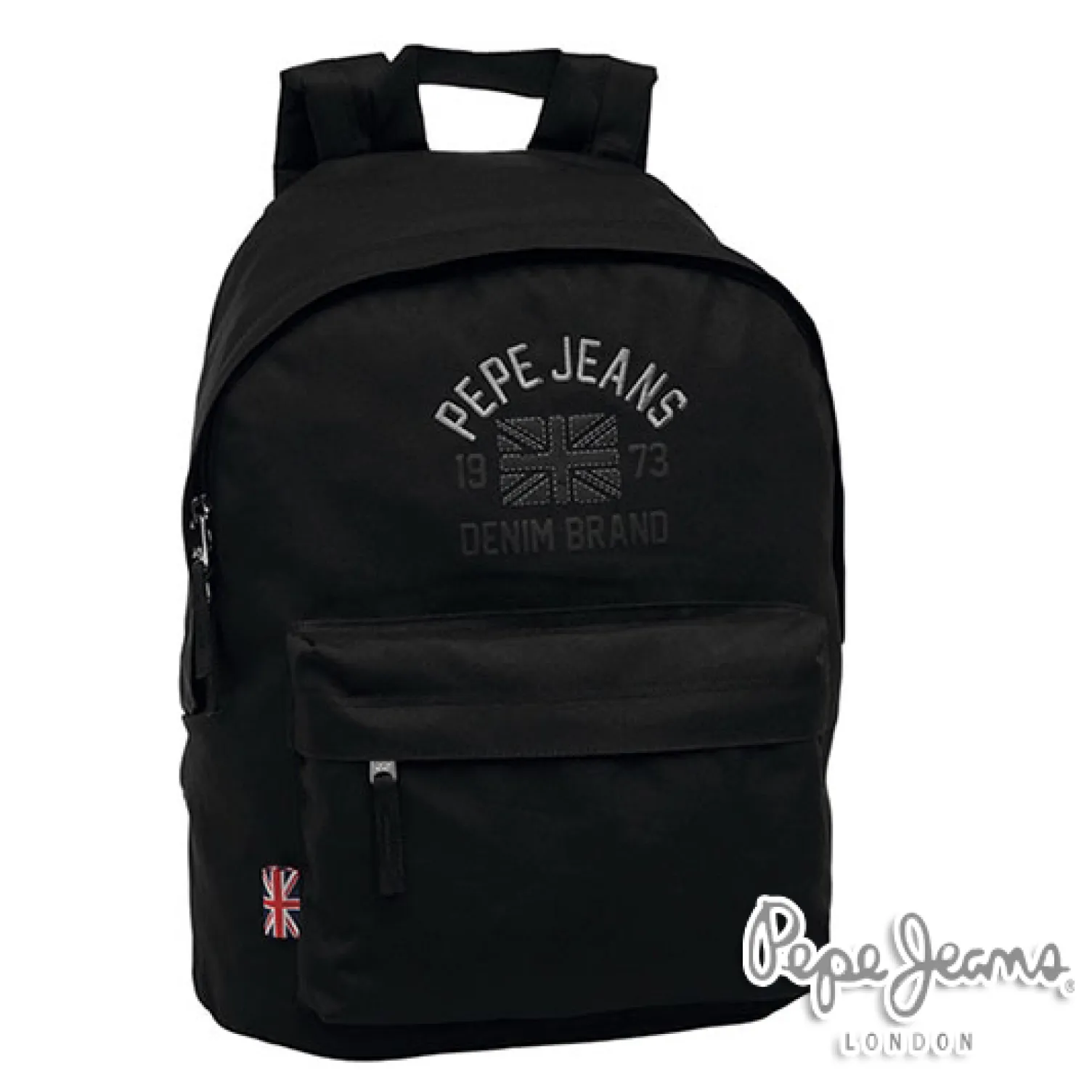 Ranac Za Školu Pepe Jeans Denim Brand Black - Deciji Ranac - Deciji ...