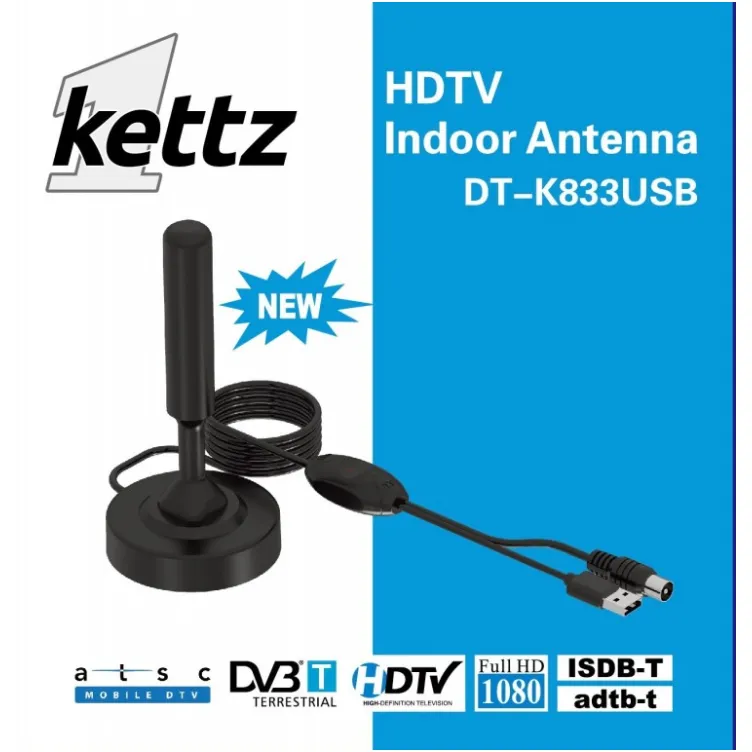 Sobna i spoljna TV antena Kettz DT-K833USB | Sobne antene,Spoljašnje antene | Kettz
