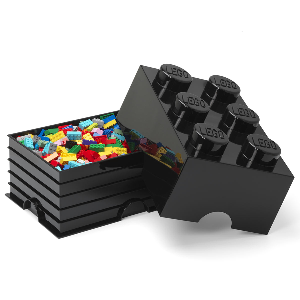 LEGO kutija za odlaganje (6): Crna | Lego kocke | Lego