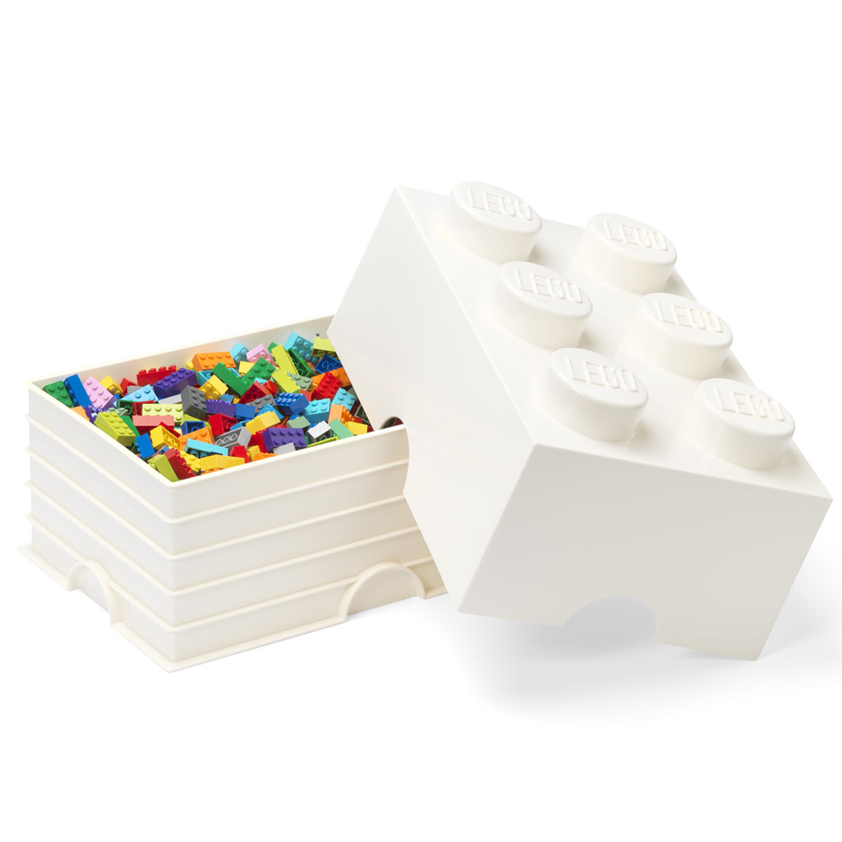 LEGO kutija za odlaganje (6): Bela | Lego kocke | Lego