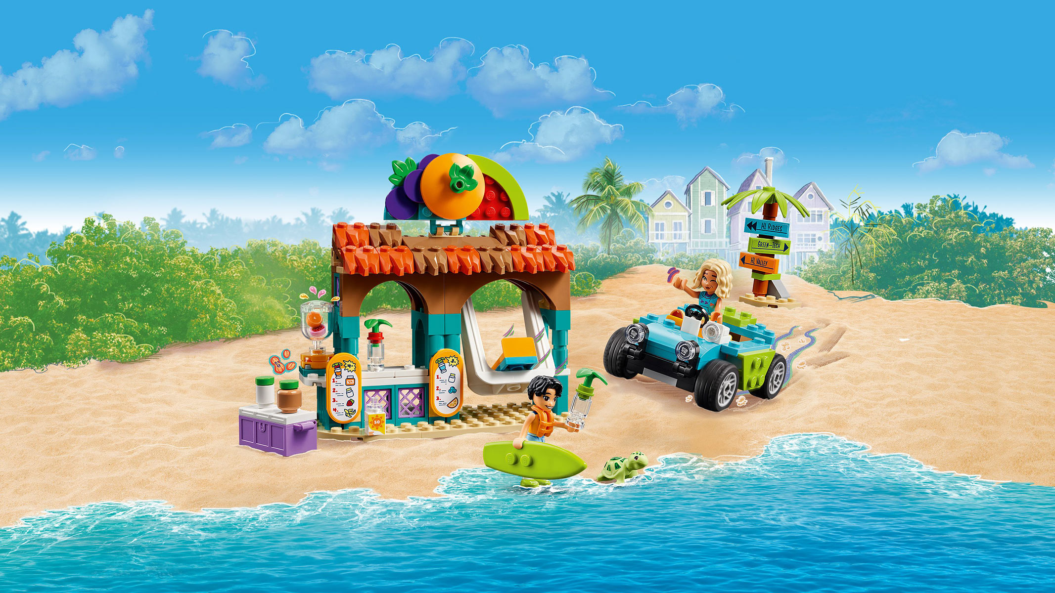 42625 Tezga za smutije na plaži | Lego kocke | Lego