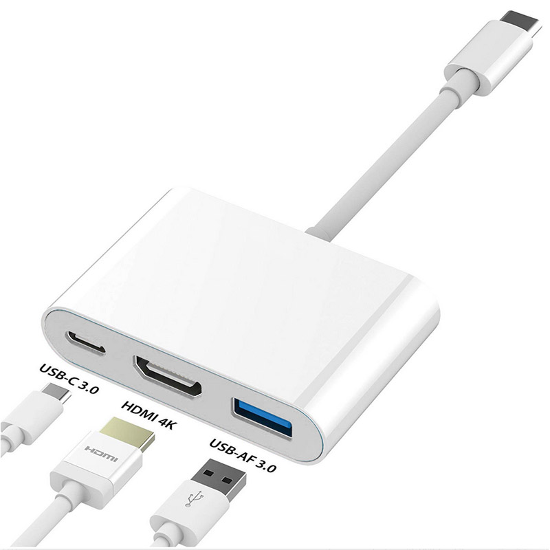 Hub adapter Type-C na Type-C+ USB+ HDMI | Kablovi i adapteri