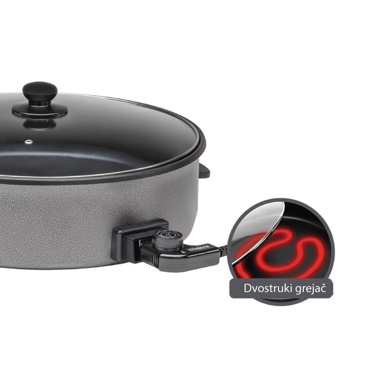 ISKRA električni tiganj 1500W | Mini pekare i friteze