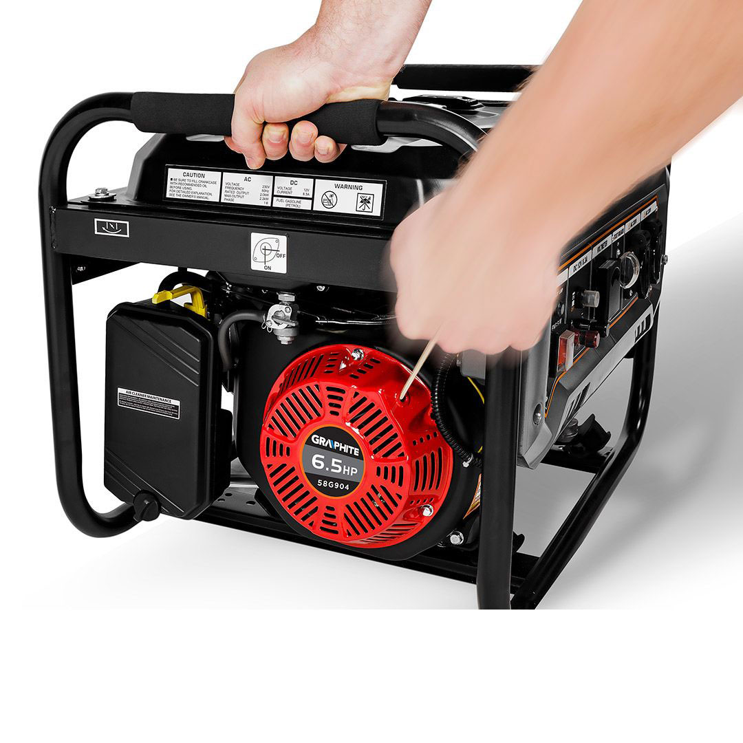 Benzinski agregat 2200W - GRAPHITE 58G904 | Motorne testere | GRAPHITE