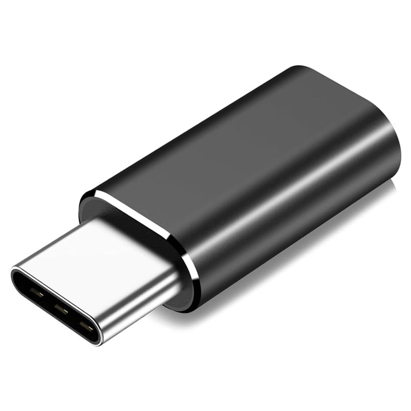 Adapter Type-C muski na Lightning zenski crni | Kablovi i adapteri
